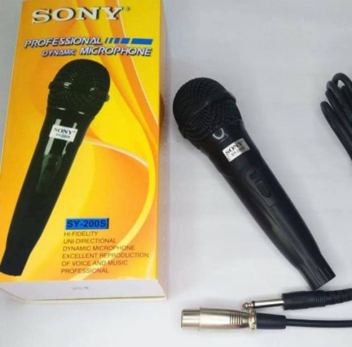 SONY Professional Dynamic Microphone Karaoke | Lazada PH