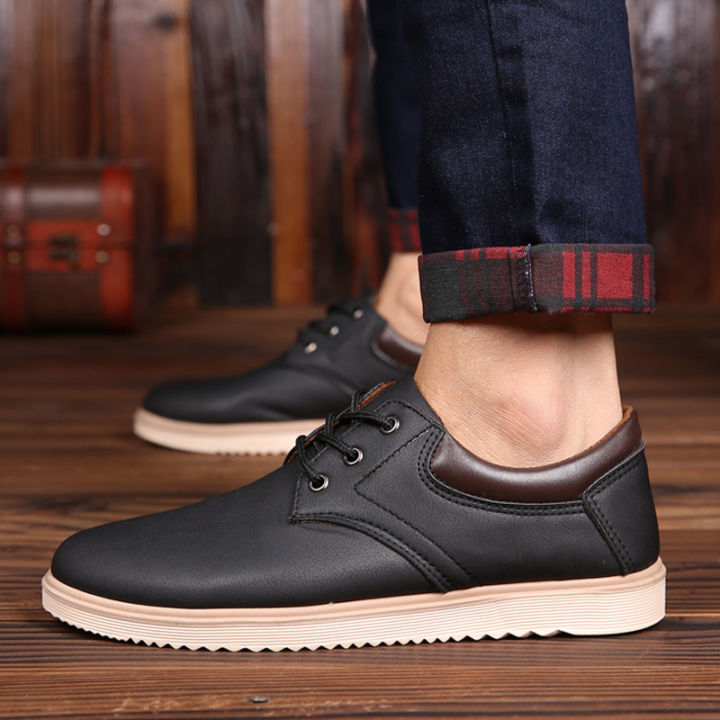 Top Men PH 2024 Men's Formal Casual Lace up Shoes (ADD SIZE) | Lazada PH