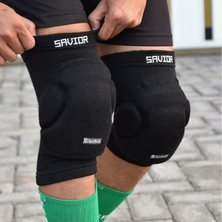 Kneepad Futsal Savior Legend SVR2 Hitam Knee Pad Deker Pelindung Lutut ...