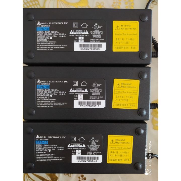 Adapter nguồn DELTA 12V 10A loại xịn dành cho camera | Lazada.vn