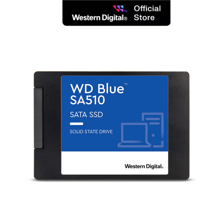 Western Digital WD Blue SA510 SATA 2.5 Inch Cased Internal SSD Storage (250GB / 500GB / 1TB ...