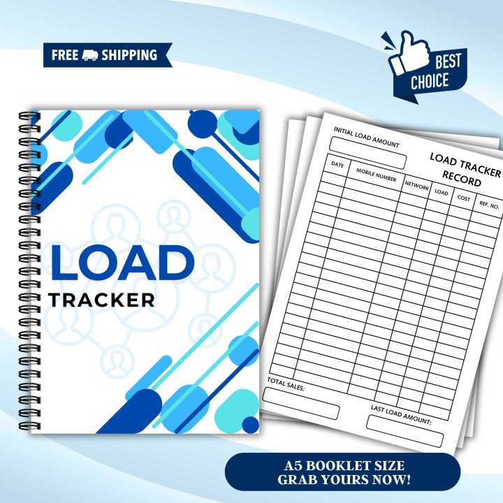 Load Tracker Record Notebook | Lazada PH