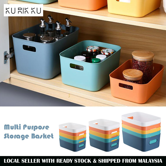 Ikea Colorful Storage Box Home Muji Storage Organizer Box Toy Storage ...