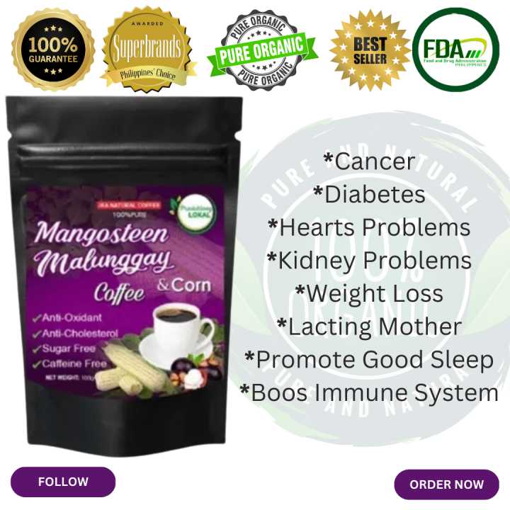 Jireh organicaProduktong Lokal ORIGINAL Organic Coffee Mangosteen ...