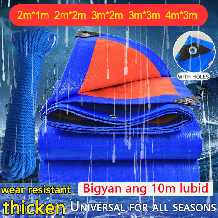 【Iocal Ship】Trapal Waterproof Makapal Trapal Lona Tolda Tarpaulin ...