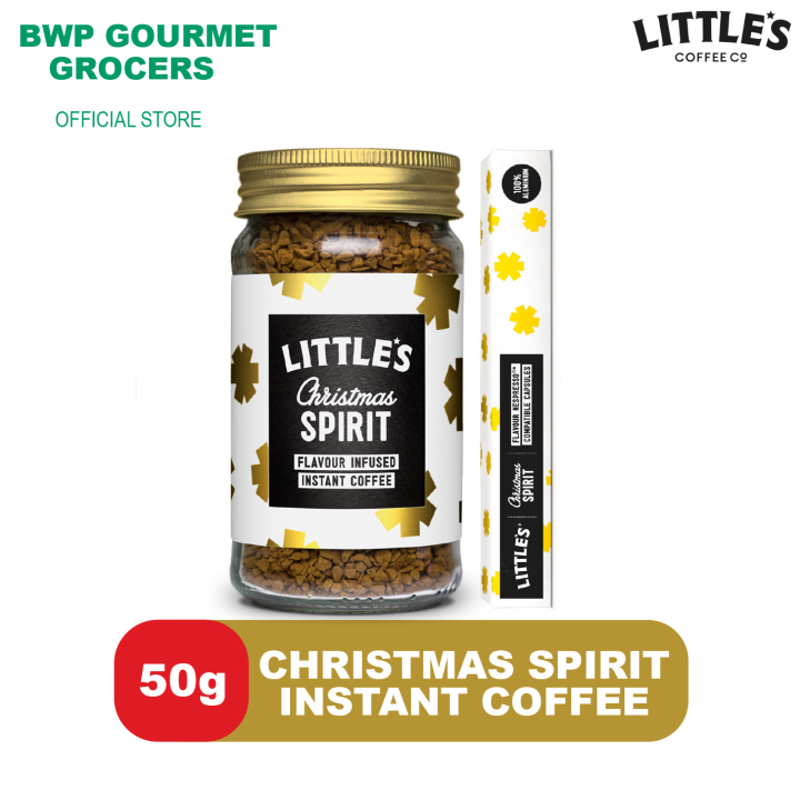 Little's Christmas Spirit Flavor Instant Coffee & Nespresso Capsules ...