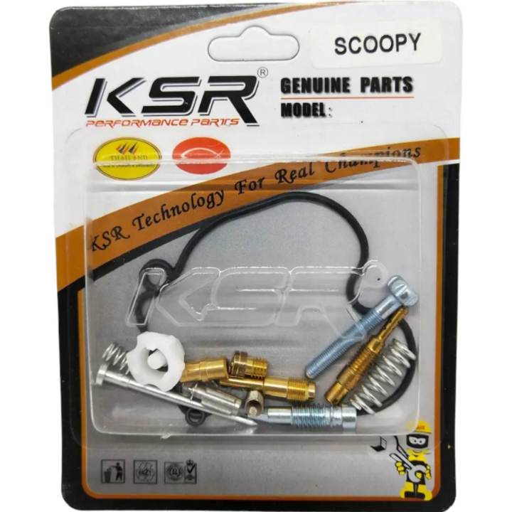 CARBURATOR REPAIR KIT SCOOPY KSR THAILAND PARTS | Lazada PH