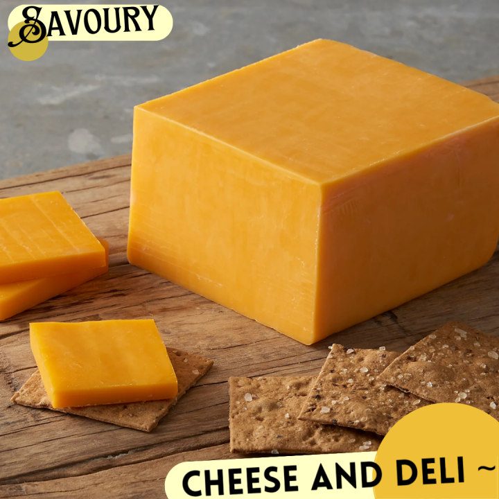 Mild Coloured Cheddar Cheese Block 500g 🇬🇧 | Lazada.co.th
