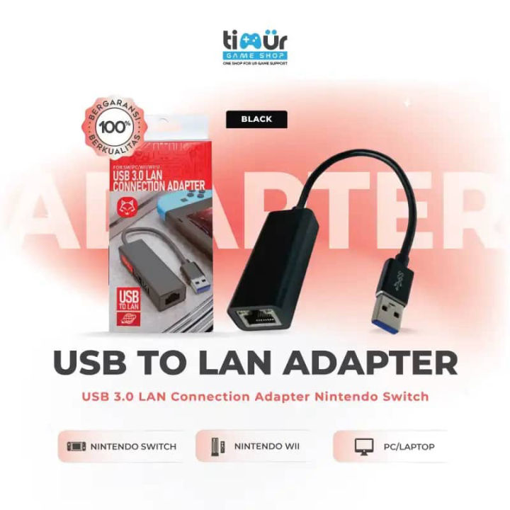USB 3.0 to LAN Connection Adapter Gigabit RJ45 Network Ethernet High ...