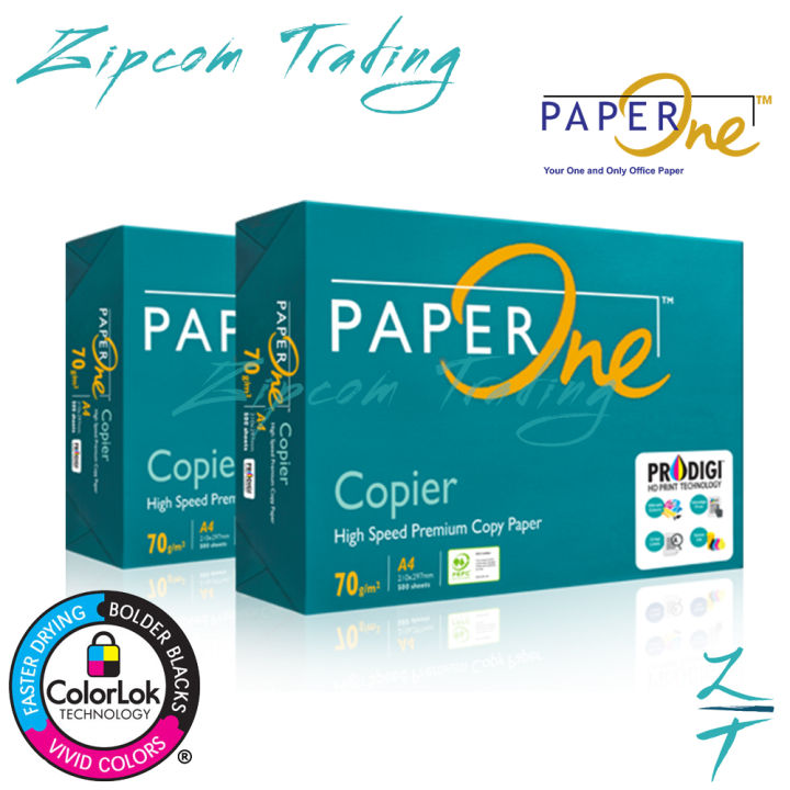 PaperOne A4 Copier Paper - 70gsm (450 Sheets) | Lazada