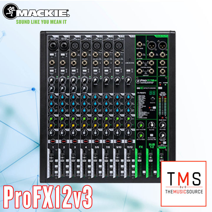 Mackie ProFX12v3 12-channel Mixer with USB and Effects | Lazada PH