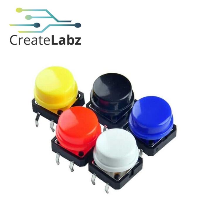 Tactile Push Button Switch with Round Cap | Lazada PH
