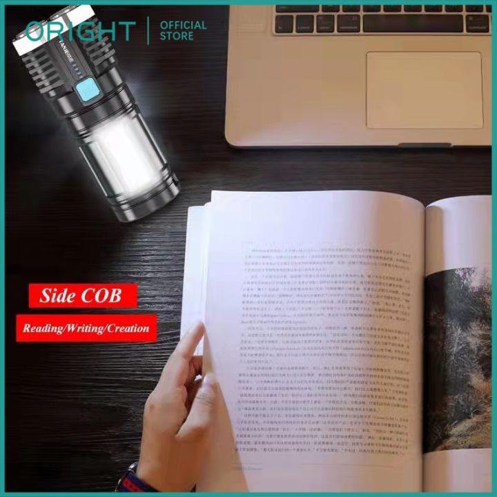 Brillante Torcia LED Ultra Bright T6 Zoom Flashlight Splashproof | Lazada PH