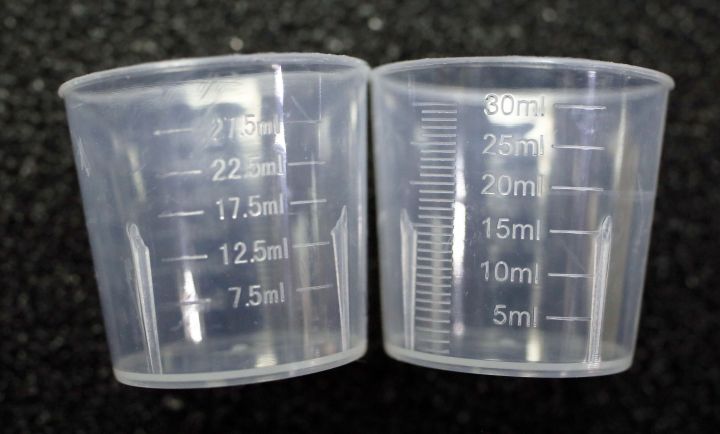 30ml Plastic Measure Graduated Measuring Medicine Cups Liquid | Lazada