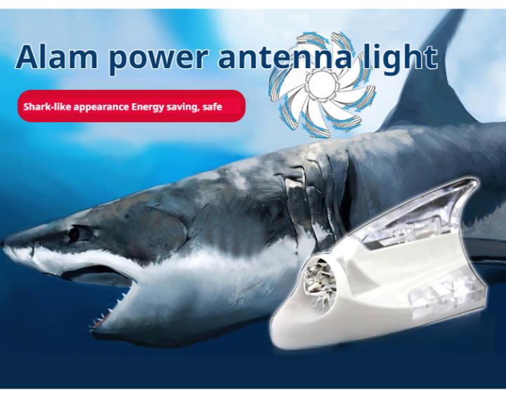 Car exterior wind light warning light shark fin flash antirear ...