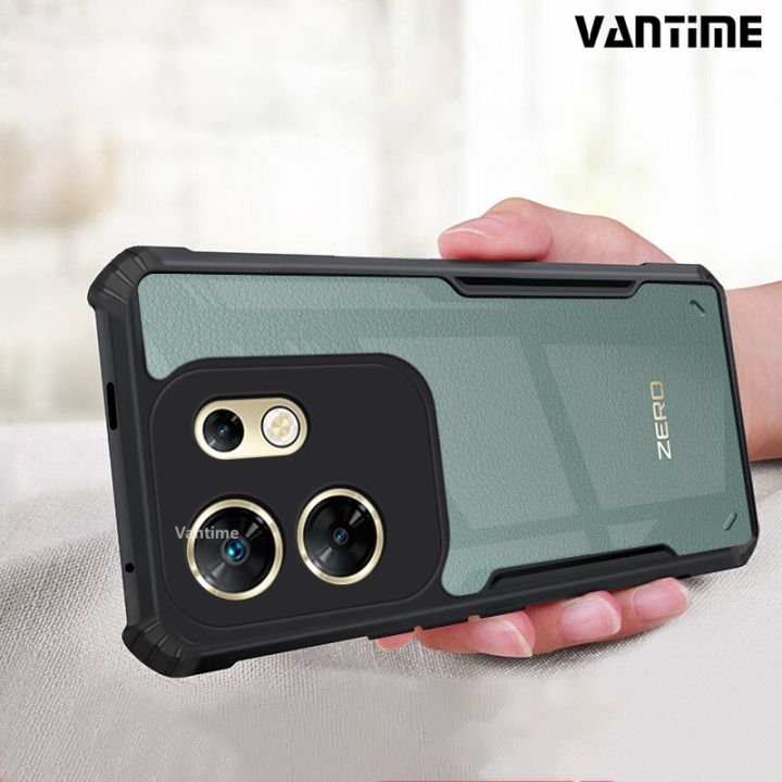 Vantime for Infinix Zero 30 4G Case Edge-Reinforced Shockproof Cushion ...