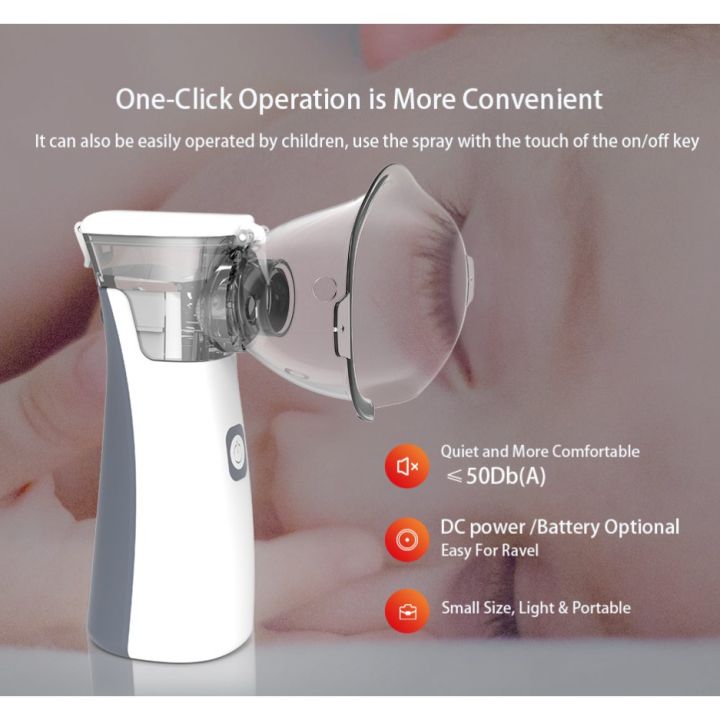 2024 New Original Home Use Travel Mesh Nebulizer Machine for Adult ...