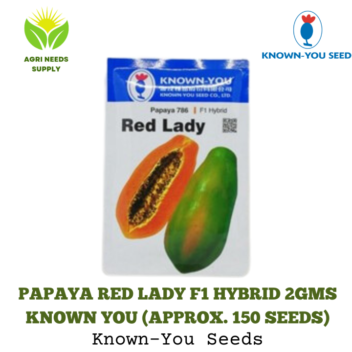 Papaya Red Lady F1 hybrid 2gms (approx. 150 seeds) | Lazada PH