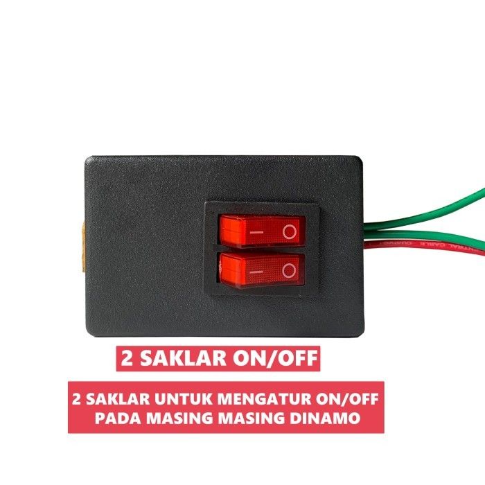 Box Saklar On Off Untuk Pompa Single dan Dual pump Socket XT-60 Female ...