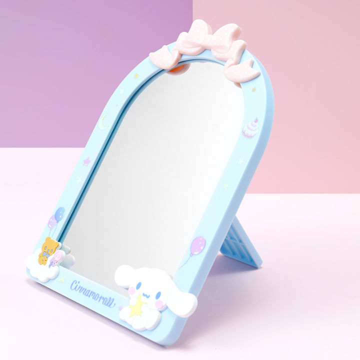 MINISO famous products Sanrio Kuromi bow beauty mirror desktop ...