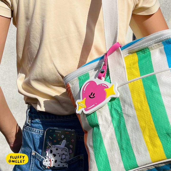 HEARTY RUBBER NAME TAG | Lazada.co.th