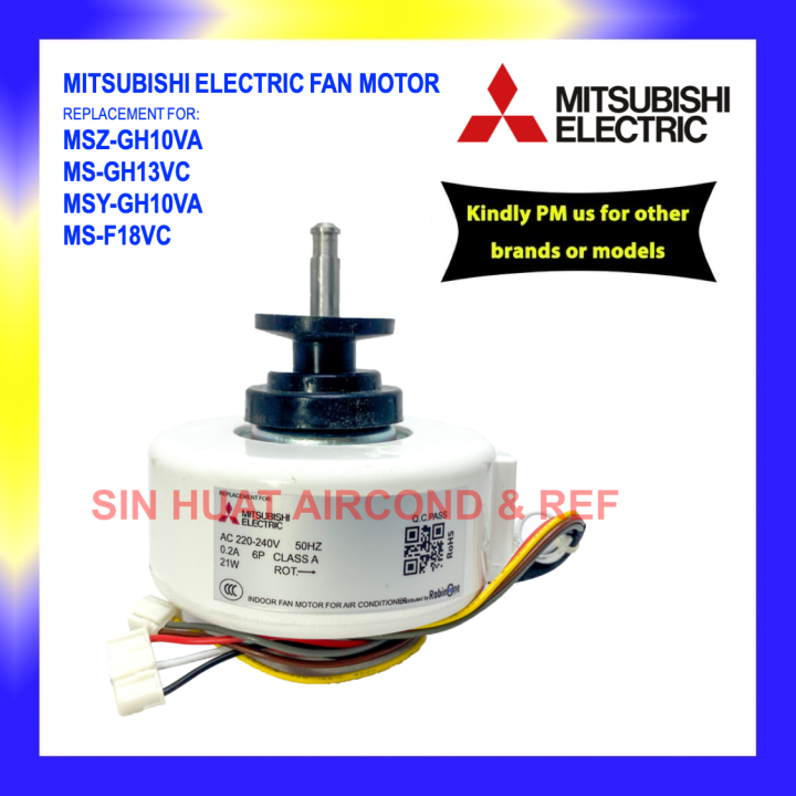 Mitsubishi Electric Indoor Fan Motor Mitsubishi Mr Slim MSZ-GH10VA MS-GH13VC MSY-GH10VA MS-F18VC ...
