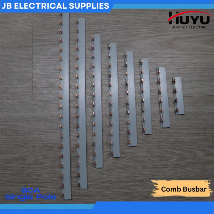 Huyu Comb Busbar 80A Single Pole | Lazada PH
