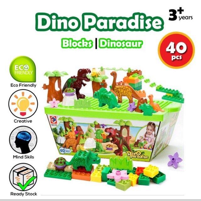 Dino Paradise Dinosaur Blocks Set (1114) | Lazada
