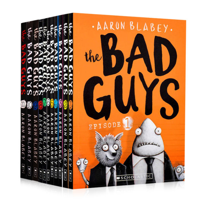 ต้นฉบับภาษาอังกฤษ The Bad Guys ตอนที่ 11 นวนิยายการ์ตูน英文原版我是大坏蛋11册漫画小说 ...