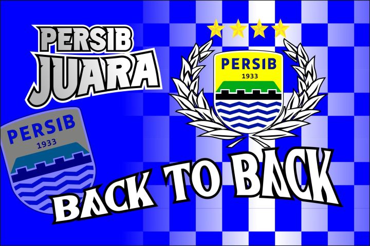 bendera persib bendera club bendera negara sepak bola liga indonesia ...