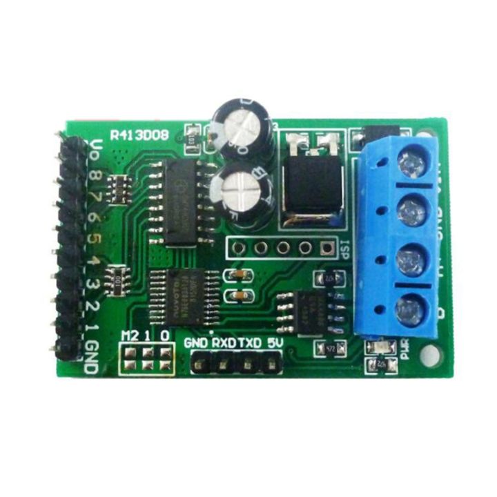 Rs485 Rs232 Ttl Plc Modbus Rtu Module 8ch Io Control Switch Board For Relay Industrial