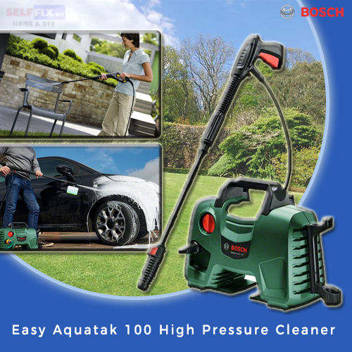 BOSCH High Pressure Washer EasyAquatak100 - 360° Gun Jet Easy Cleaning ...