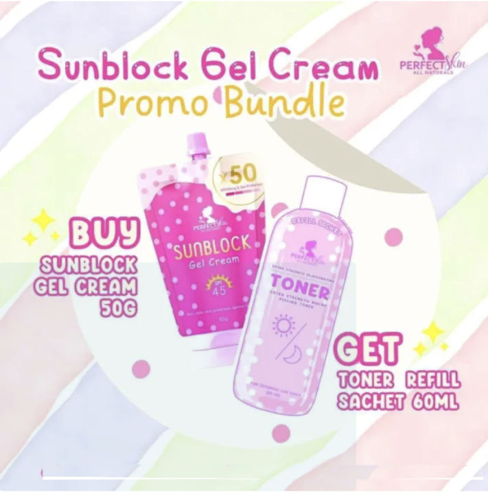 PERFECT SKIN Sunblock Gel-Cream | Lazada PH