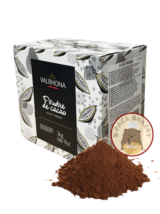 (VAL Cocoa Powder) วาโรนา ผงโกโก้ 100% Valrhona Cocoa powder 100% ...