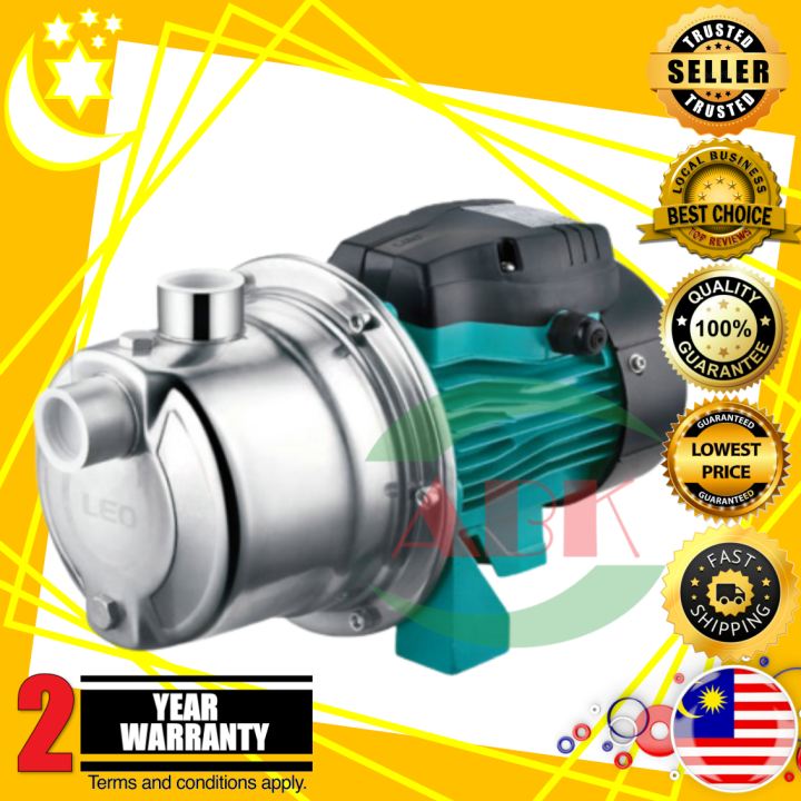 [100% ORIGINAL] LEO SELF-PRIMING JET WATER PUMP PAM AIR - AJM75S ...