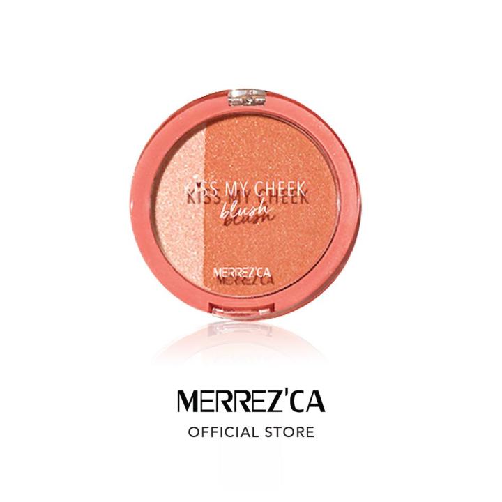 MERREZ'CA KISS MY CHEEK BLUSH เมอร์เรซกา คิสส์ มาย ชีค เครื่องสำอาง ...