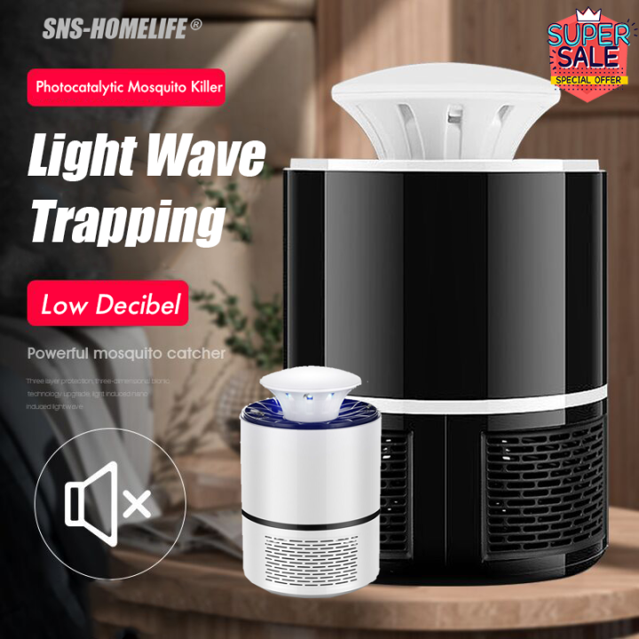 【HOMELIFE】LED USB Rechargeable Mosquito Killer Lamp UV Night Light Bug ...