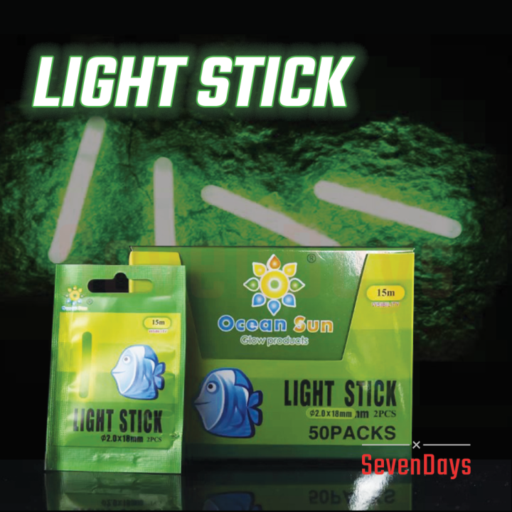 Light Stick 30m/50m/100m Night Fishing Float Lampu Pelampung Pancing ...