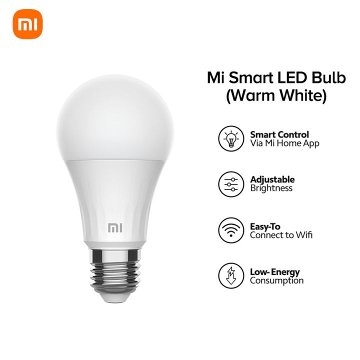 Mi Smart LED Bulb (Warm White) | Lazada PH