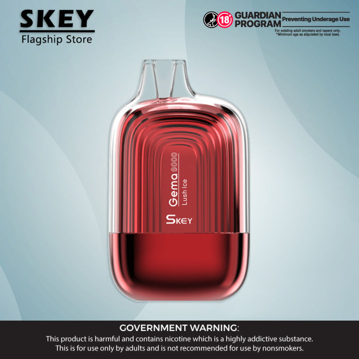 Skey 9000 Puffs Disposable Pod Vape rechargeable Mods 24hstock | Lazada PH