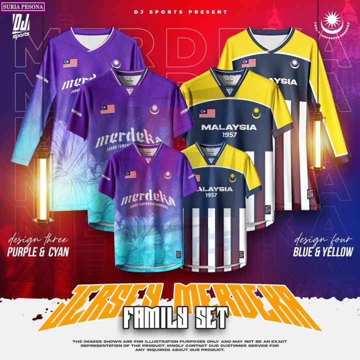 ️DJSport️ Jersey MALAYSIA 2024 Jersi MERDEKA / Size: S-10XL Baju Jersi ...