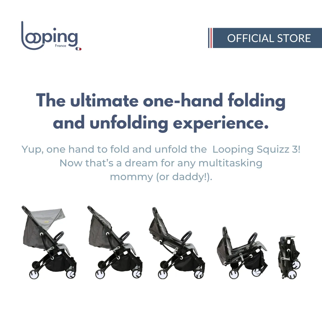 Looping Squizz 3 Stroller with Spandex Cover | Lazada PH