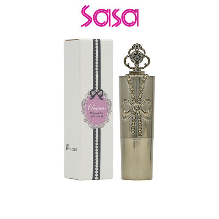 Eleanor The Miracle Key Satin Lipstick (expire on 30 June 2026) | Lazada