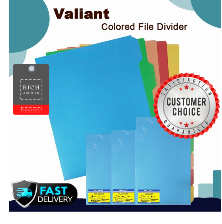 RichArchier Concept - Colored File Divider | Lazada PH