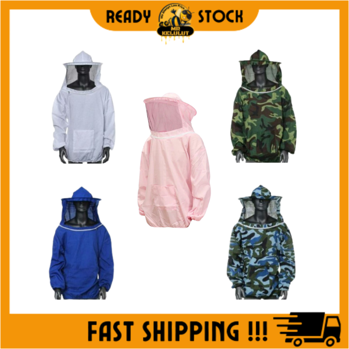 【LOCAL READY STOCK】Baju Kalis Kelulut Baju Kelulut Stingless Bee Cloth ...