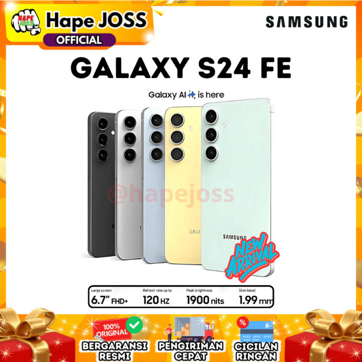 Samsung Galaxy S24 FE 5G 8/512GB NFC Garansi Resmi | Lazada Indonesia
