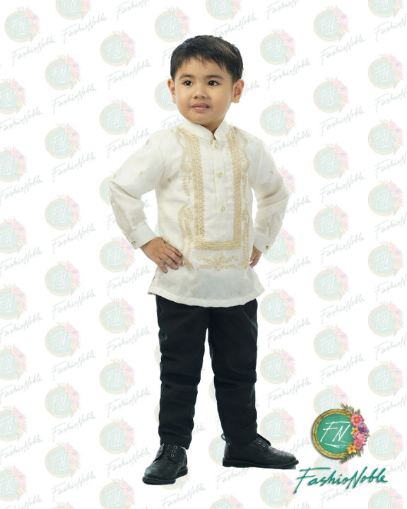 KIDS BARONG CHINESE COLLAR / FN150-TRD-MC | Lazada PH