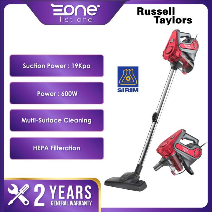 Russell Taylors 19Kpa Cordless Vacuum Cleaner VC-22 | Handheld Cyclone ...