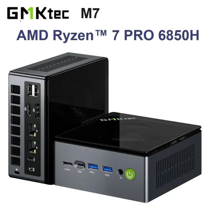 GMKtec M7 AMD Ryzen 7 Pro 6850H PC WIFI6 BT5.2 Windows 11 DDR5 32GB ...