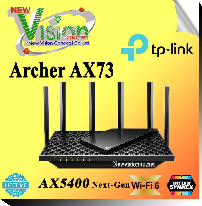 TP-Link Archer AX73 !! New !! AX5400 Dual-Band Gigabit Wi-Fi 6 Router ...
